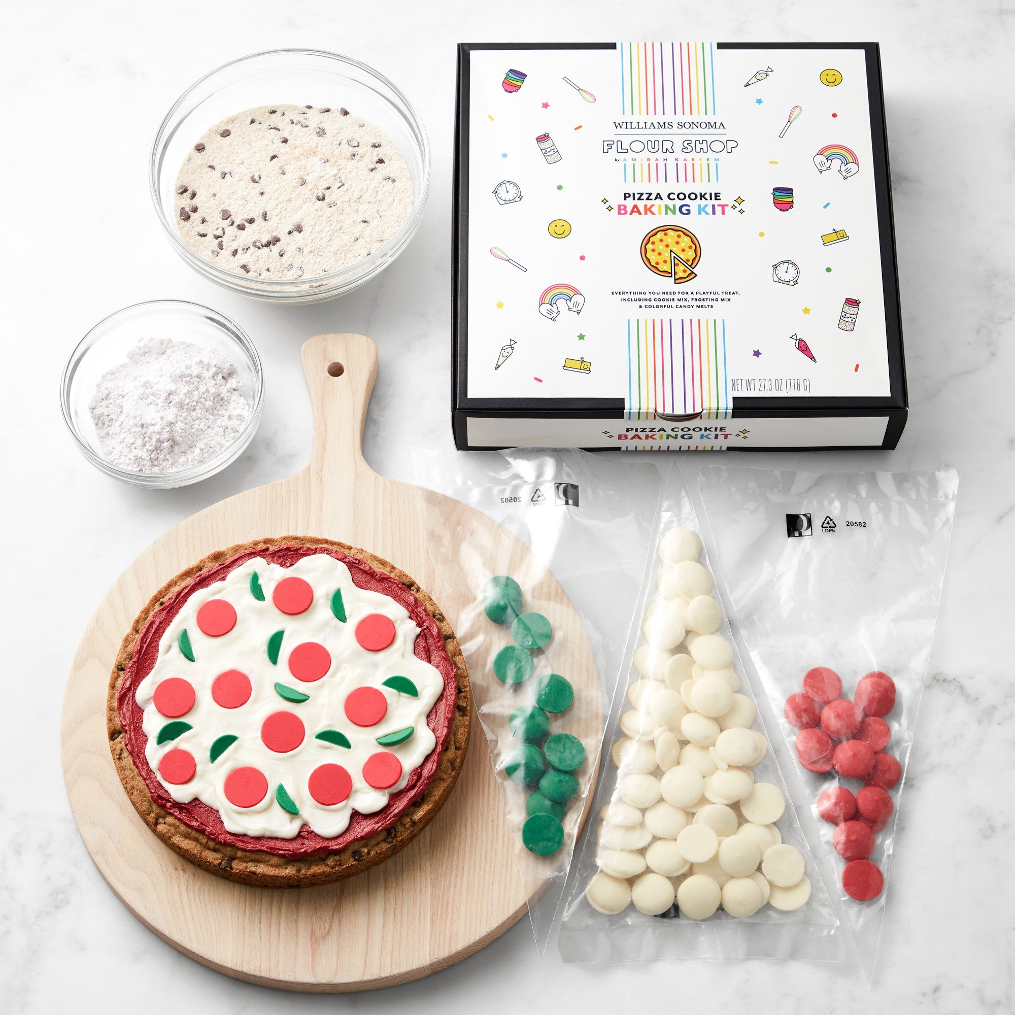 Pizza Cookie Cake Kit – Flour Shop