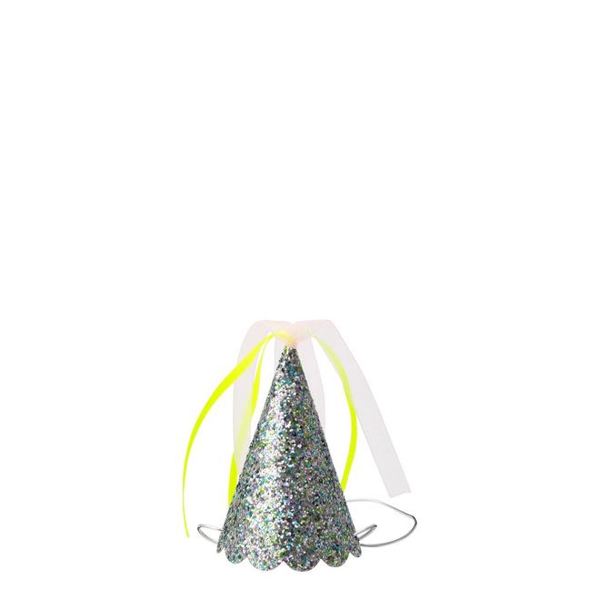 Silver Sparkle Mini Party Hats – Flour Shop